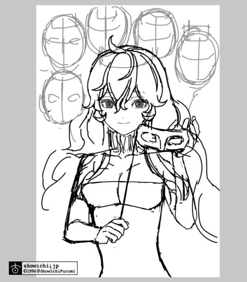 skeb 12：多次元の姫君